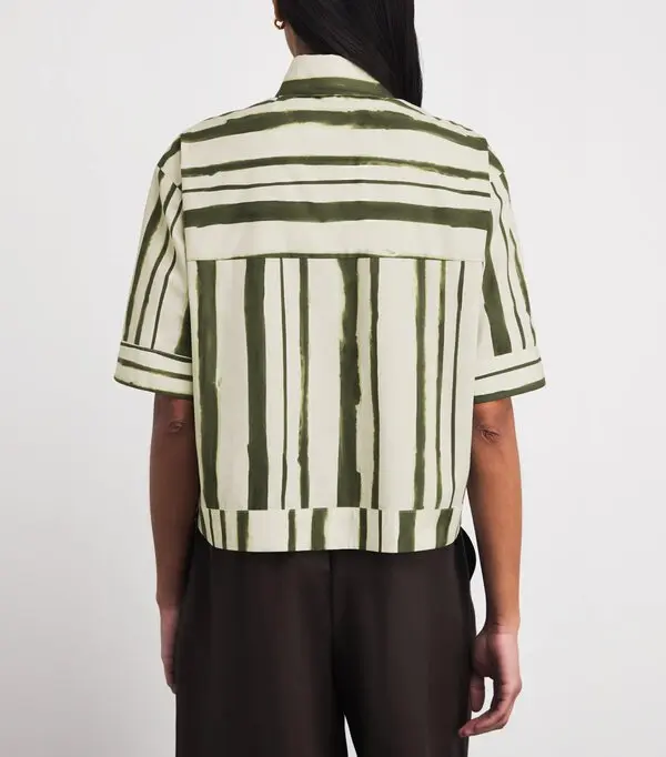 Max Mara Cotton Printed Shirt