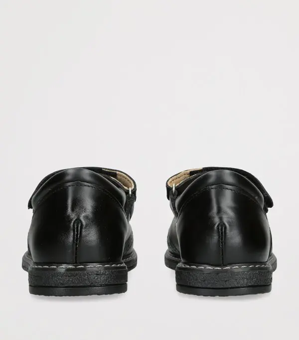 PAPOUELLI Leather Louisa Pumps