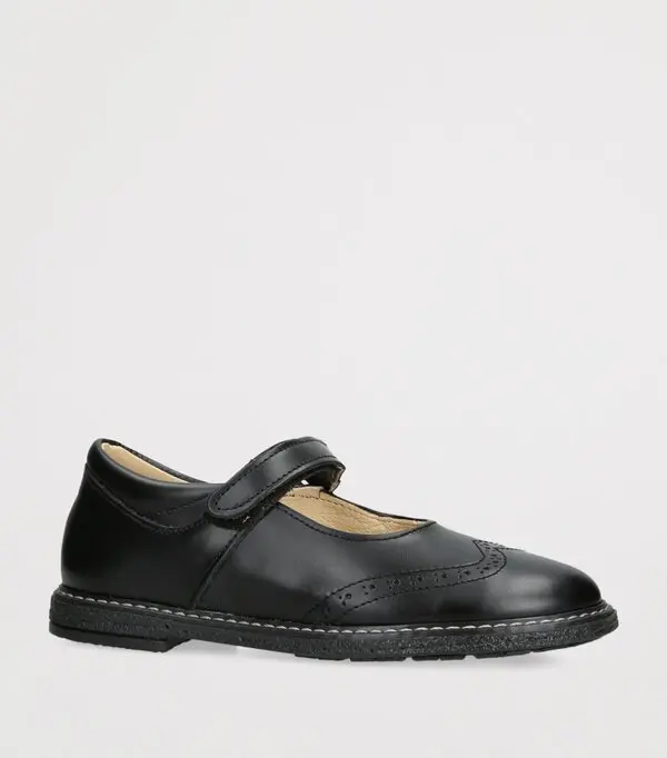 PAPOUELLI Leather Louisa Pumps