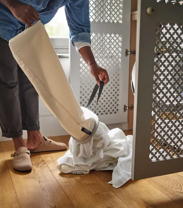 JOSEPH JOSEPH Total Laundry Basket - Ivory