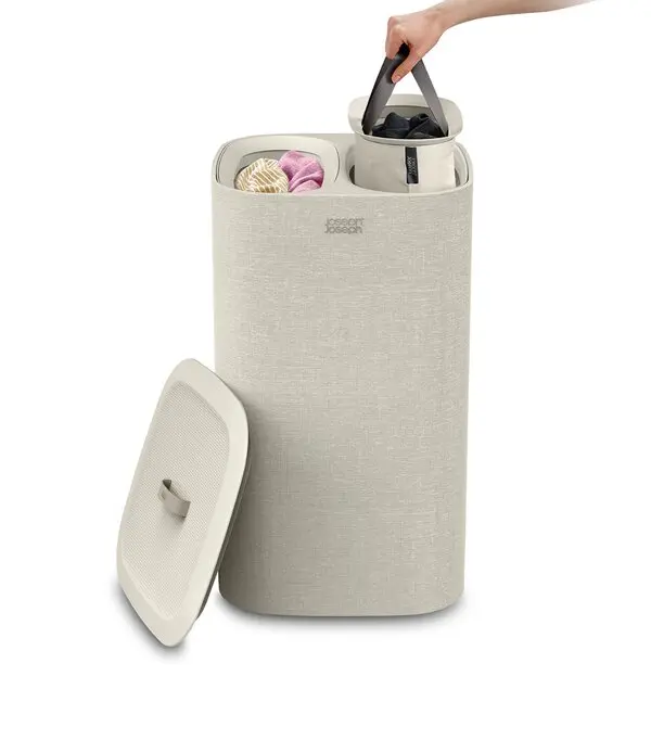JOSEPH JOSEPH Total Laundry Basket - Ivory