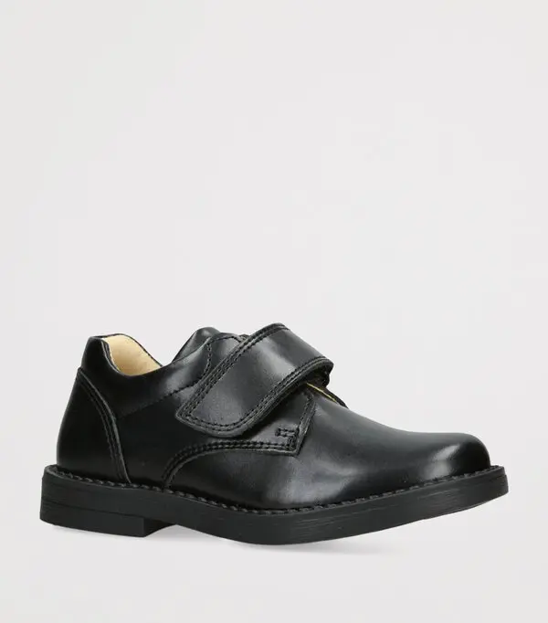 Trotters George School Shoes - Black