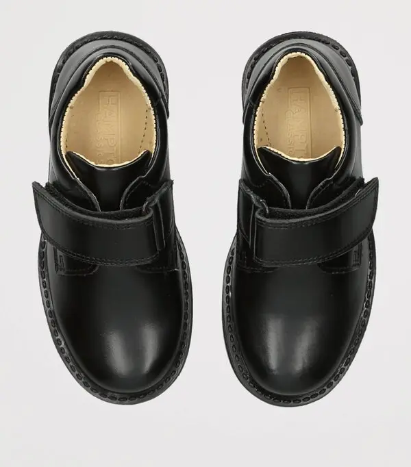 Trotters George School Shoes - Black