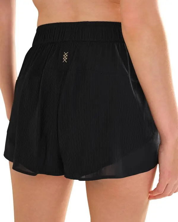 RHONE Lightspeed Drawstring Shorts - Pure Black