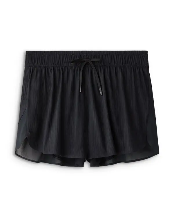 RHONE Lightspeed Drawstring Shorts - Pure Black