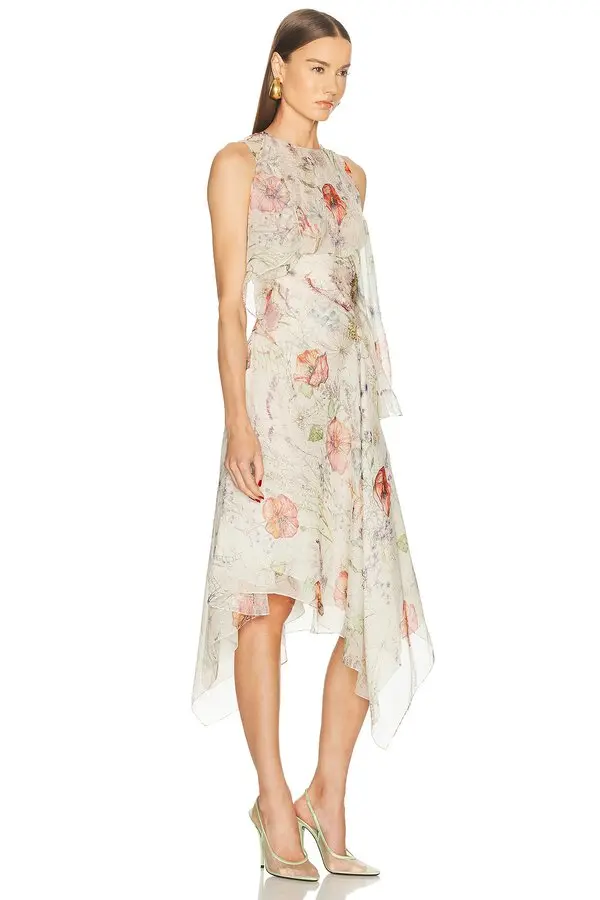 Alexander McQueen Ruffled Day Dress
