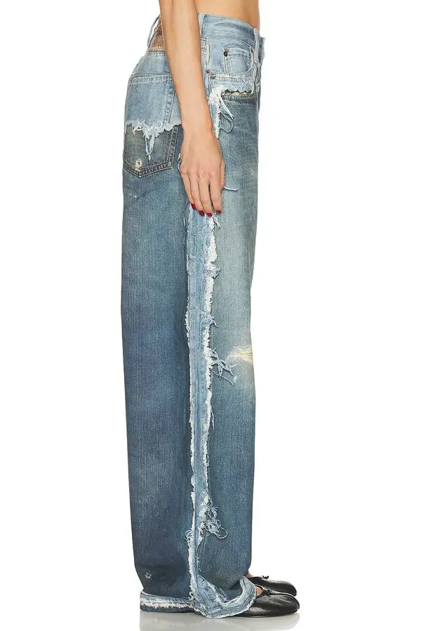 Acne Studios 1981 Tlo Skeleton Wide Leg