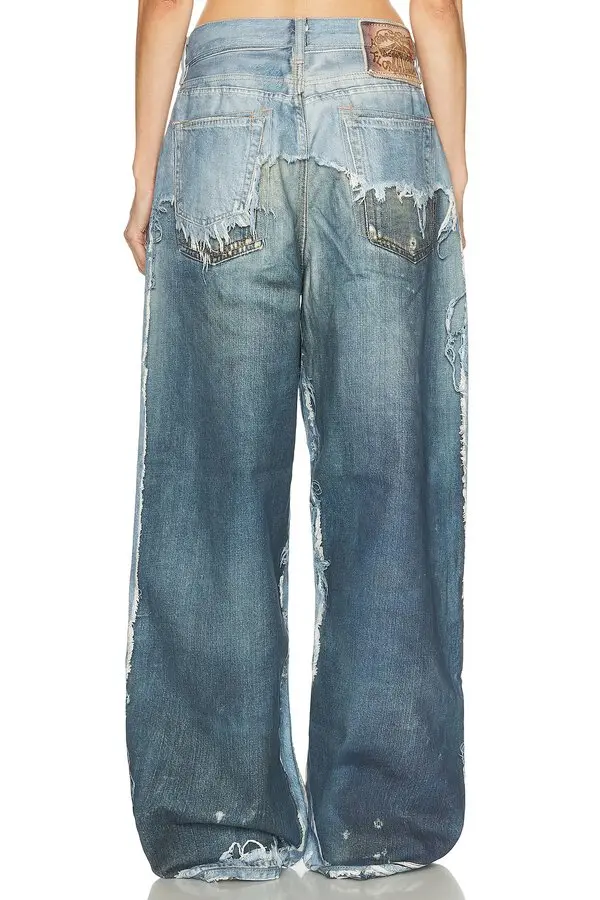 Acne Studios 1981 Tlo Skeleton Wide Leg