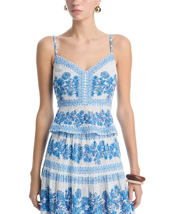 Aqua Boarder Top - Sky Blue