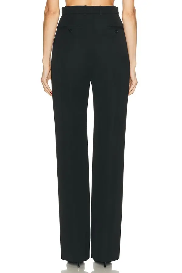 Alexander McQueen Skinny Straight Trouser - Black
