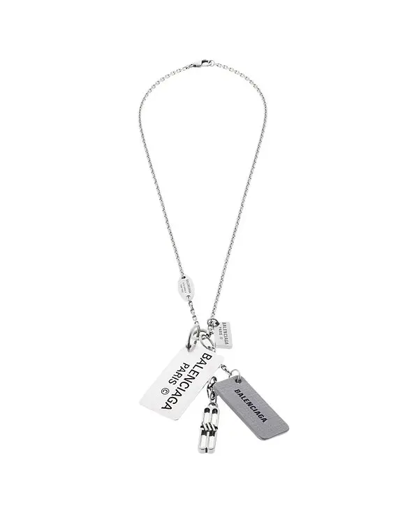 Balenciaga All Access Necklace - Silver