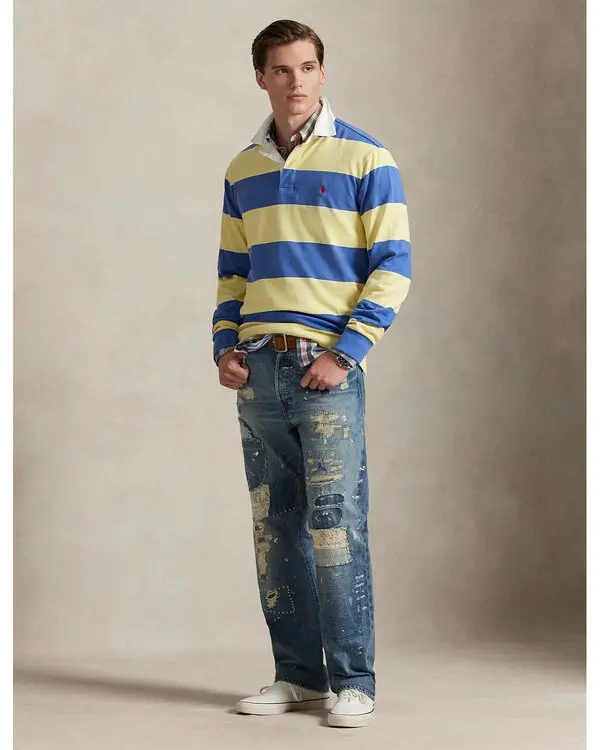 Polo Ralph Lauren The Iconic Rugby Shirt - Yellow Multi