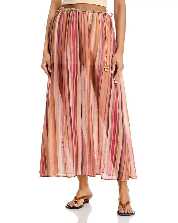 Steve Madden Shilloh Striped Skirt - Strip Multi