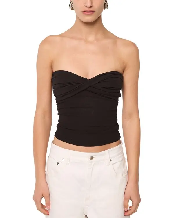 THE LINE BY K Izzy Tube Top - Black