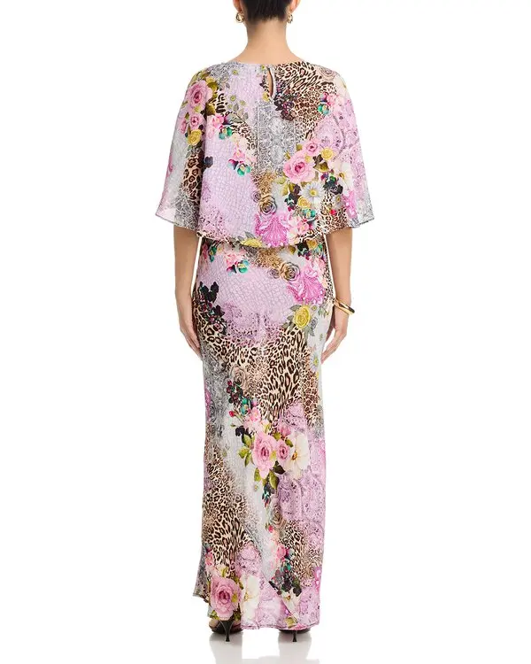 AFRM Izel Cape Maxi Dress