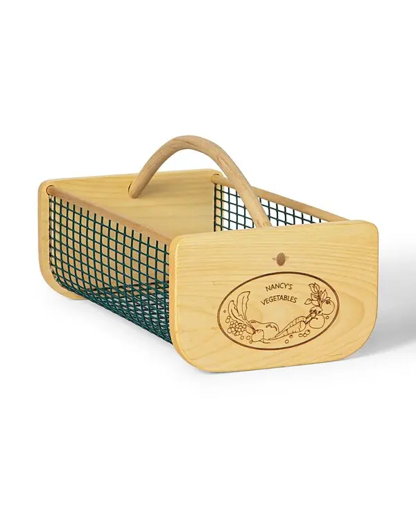 UNCOMMON GOODS Gardener's Harvest Basket: Non Personalized Maine Garden Products - Natural