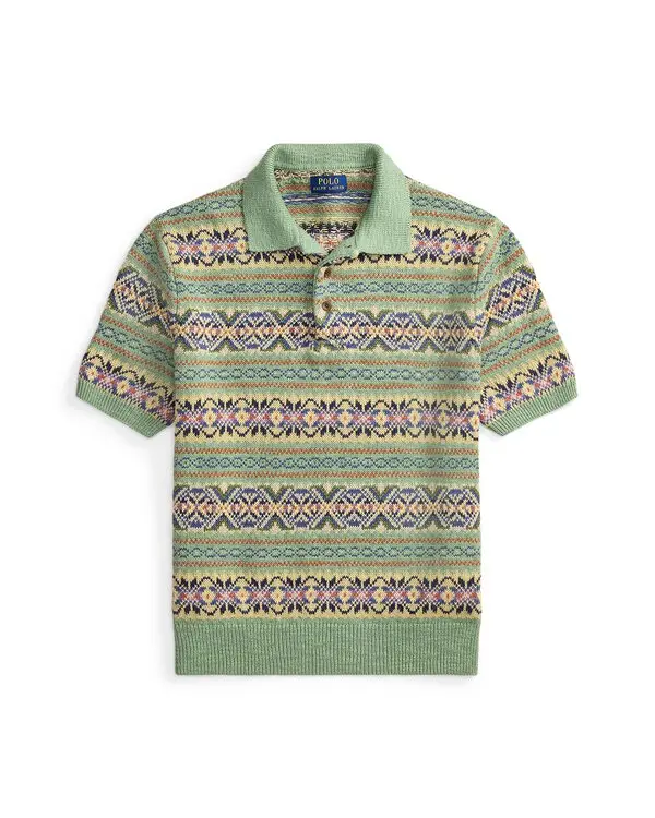 Polo Ralph Lauren Fair Isle Polo-collar Sweater