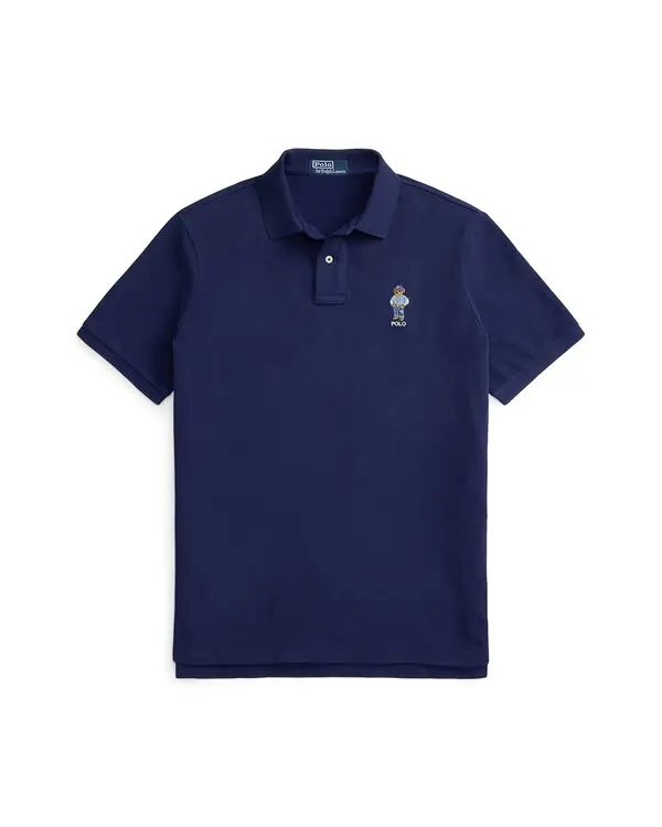 Polo Ralph Lauren Classic Fit Polo Bear Mesh Polo Shirt