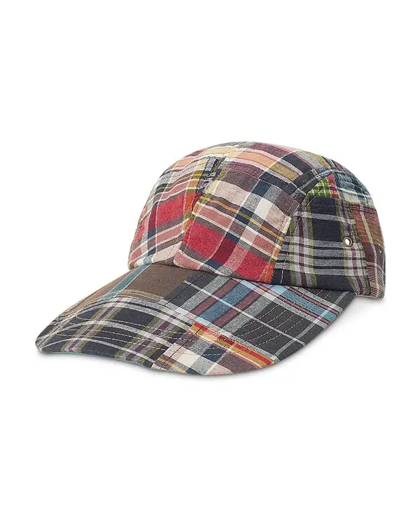 Polo Ralph Lauren Long Bill Patchwork Madras Cap - Multi