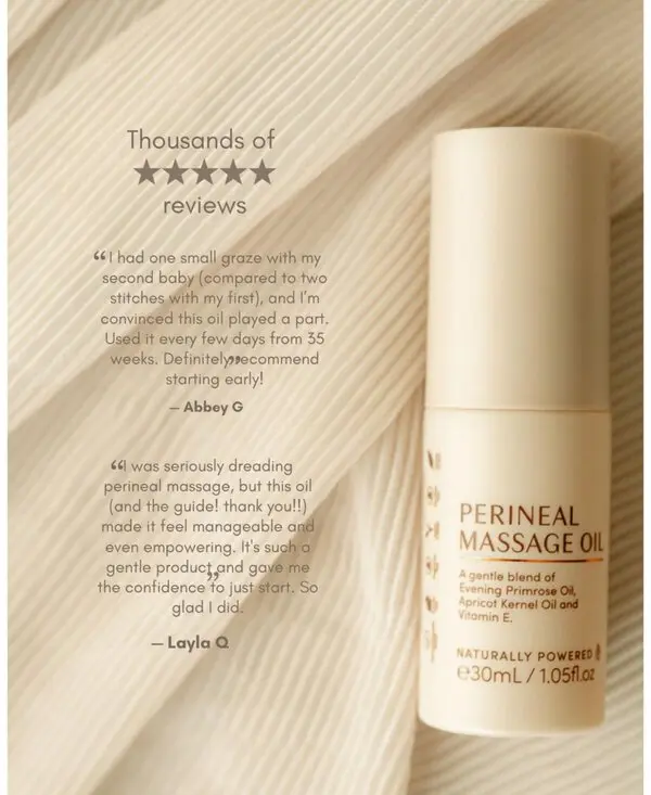 PURE MAMA Perineal Massage Oil - No Color
