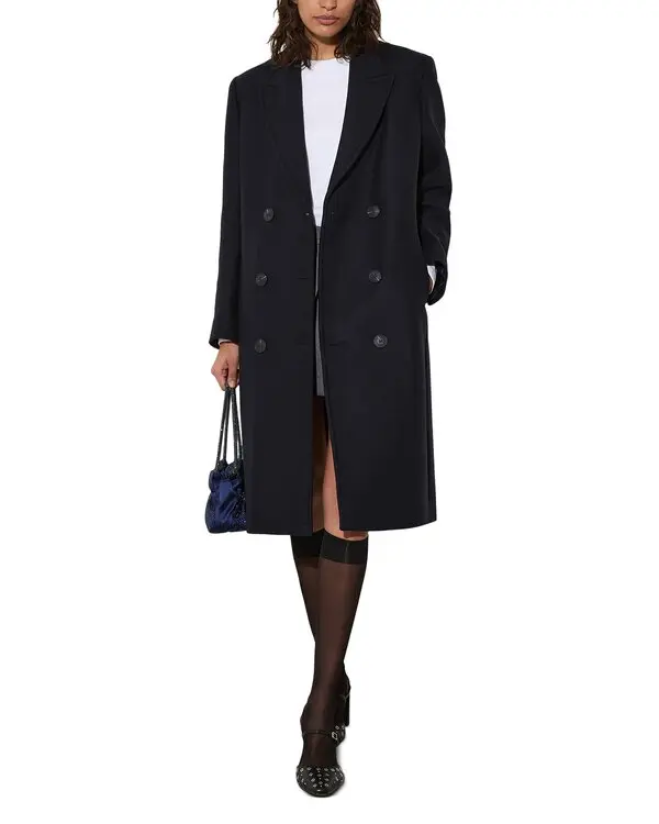 Max & Co. Mcoridente Wool Twill Tailored Coat