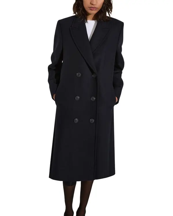 Max & Co. Mcoridente Wool Twill Tailored Coat