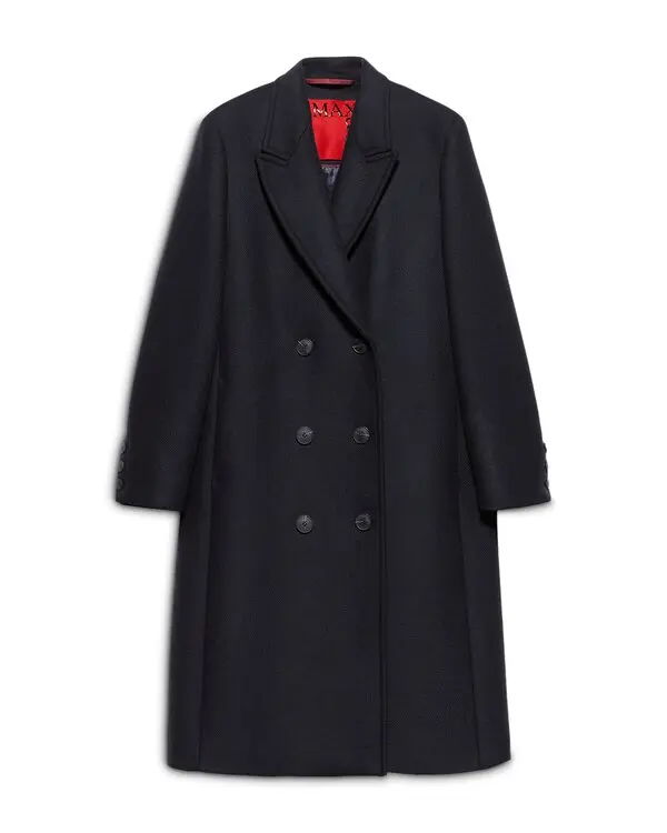 Max & Co. Mcoridente Wool Twill Tailored Coat