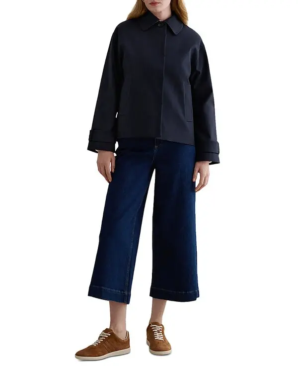HOBBS LONDON Frida Trench Jacket - Hobbs Navy