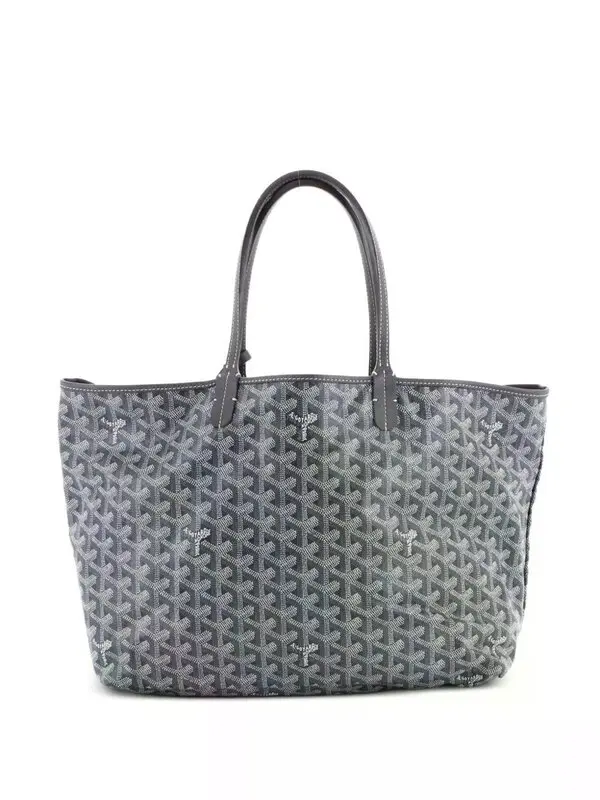 Goyard Saint Louis Coated Canvas Pm Tote Bag - Grey