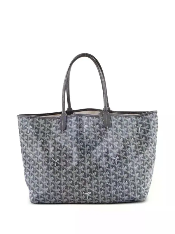 Goyard Saint Louis Coated Canvas Pm Tote Bag - Grey