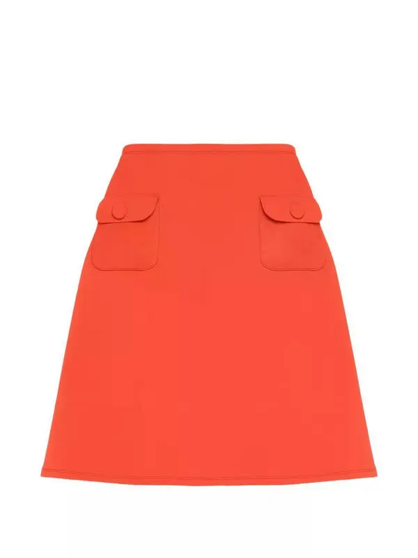 ERES Button Detail Mini Skirt