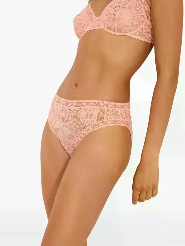 ERES Aérienne Floral Lace Briefs - Pink