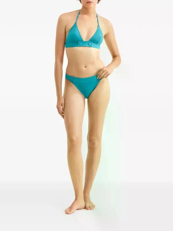 ERES Button-detail Bikini Bottom - Blue