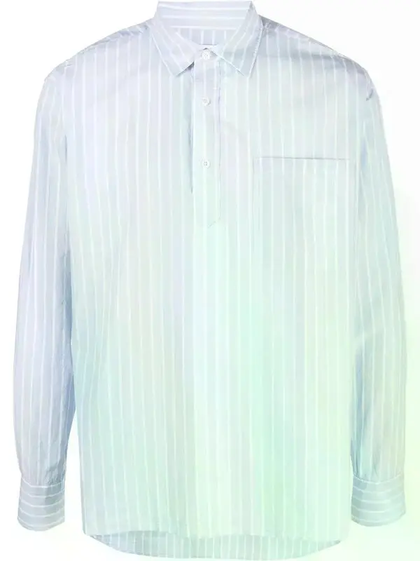 Orlebar Brown Long-sleeve Striped Shirt