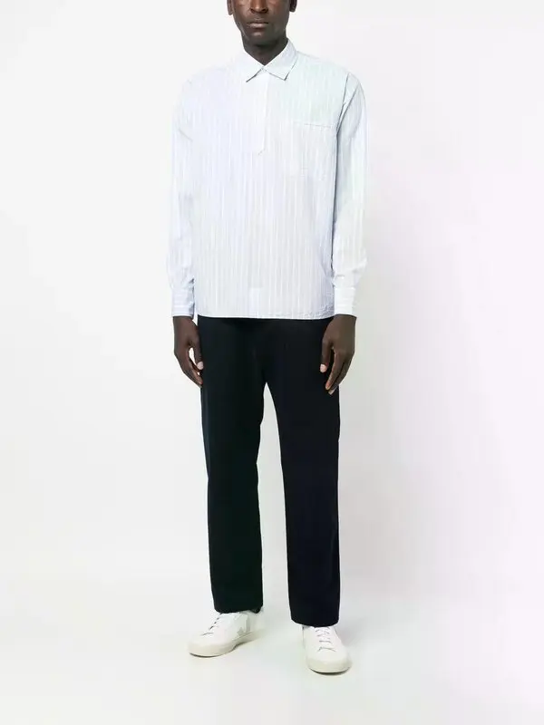 Orlebar Brown Long-sleeve Striped Shirt