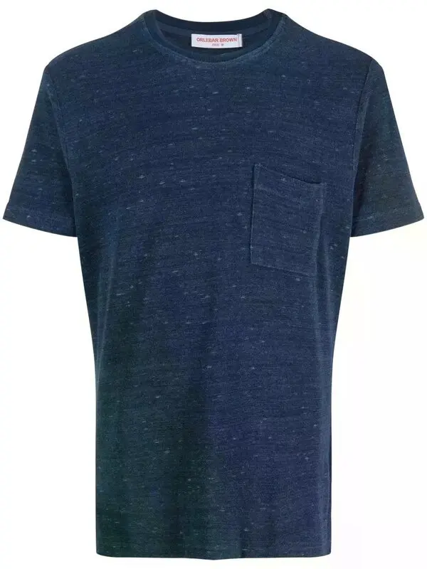 Orlebar Brown Classic Towelling-finish T-shirt - Blue
