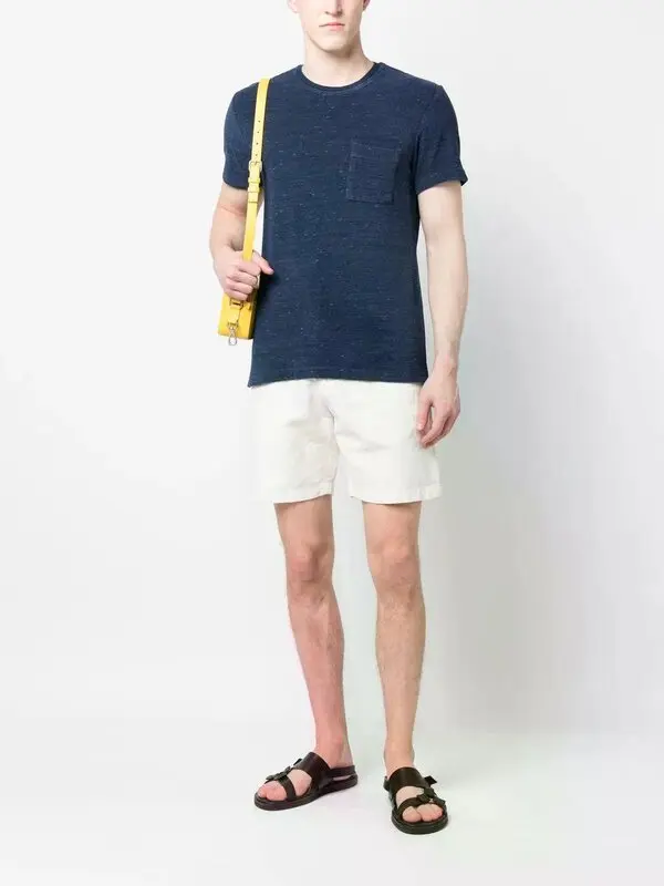 Orlebar Brown Classic Towelling-finish T-shirt - Blue