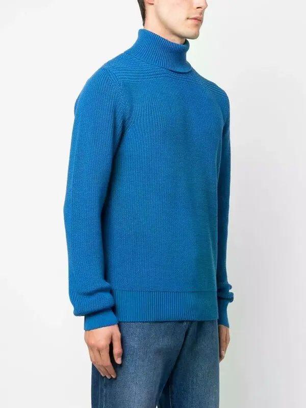 Orlebar Brown Chunky-knit Roll Neck Jumper