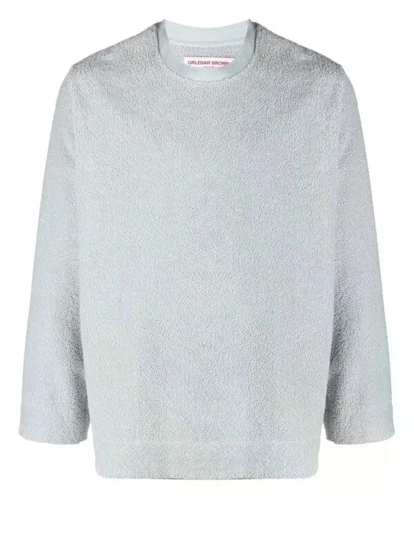 Orlebar Brown Antev Long-sleeve Sweatshirt - Blue