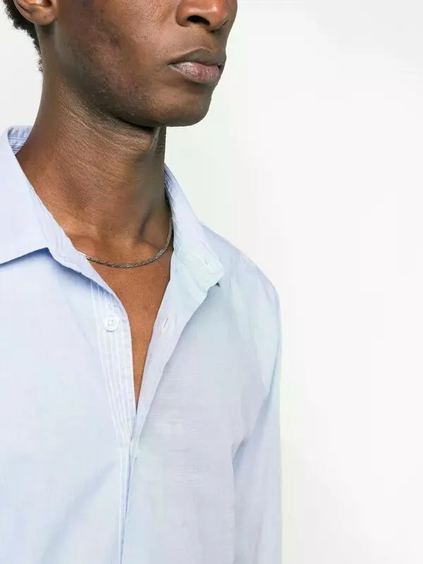 Orlebar Brown Button-up Long-sleeved Shirt - Blue