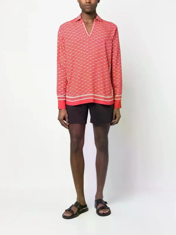 Orlebar Brown Ridley Bandana Shirt