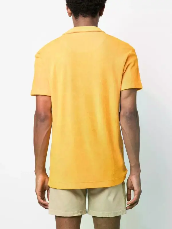 Orlebar Brown Solid-color Polo Shirt - Orange