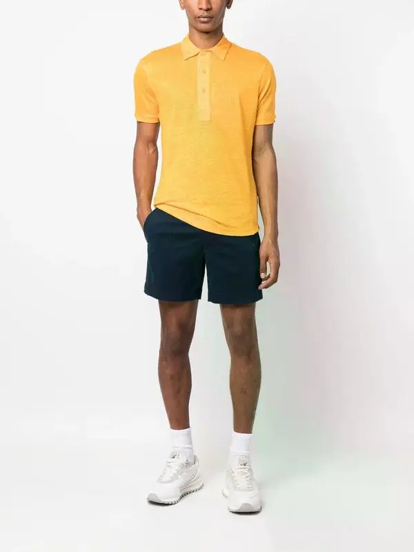 Orlebar Brown Sebastien Linen Polo Shirt