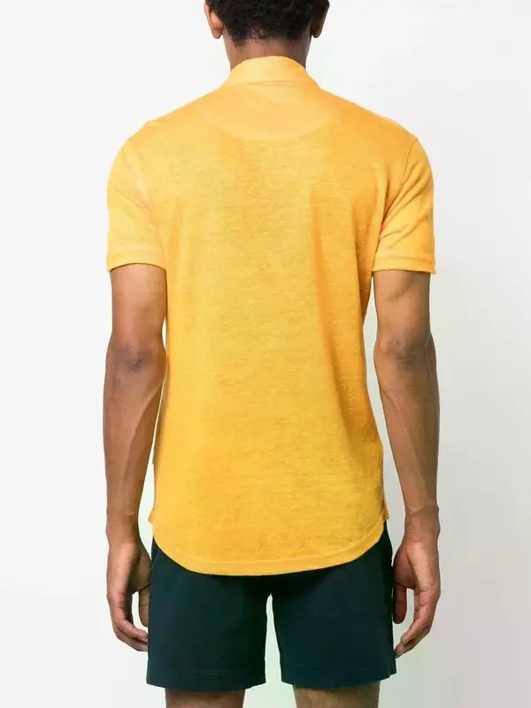 Orlebar Brown Sebastien Linen Polo Shirt