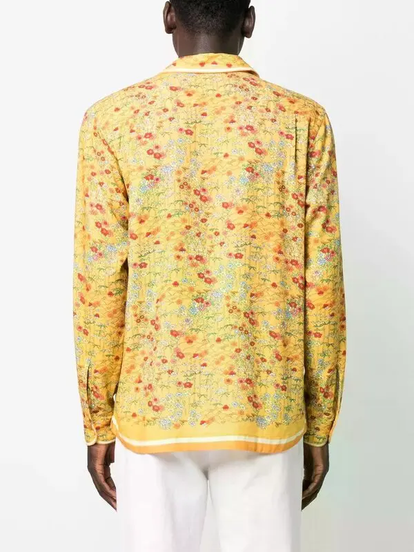 Orlebar Brown Ridley Solo Fantasy Shirt - Yellow