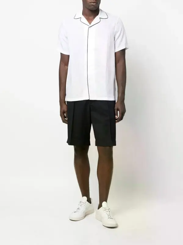 Orlebar Brown Hibbert Piped-trim Detail Shirt