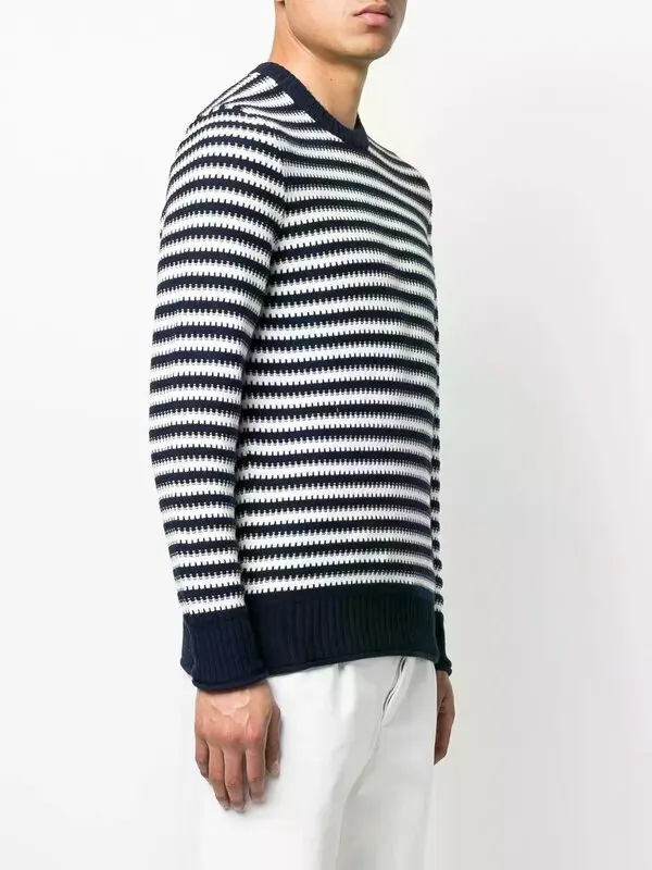 Orlebar Brown Ned Stripe-print Knit Jumper