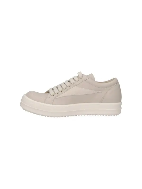 Rick Owens Lido Vintage Sneakers - Beige