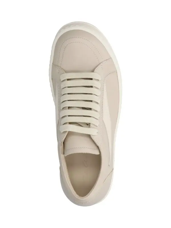 Rick Owens Lido Vintage Sneakers - Beige