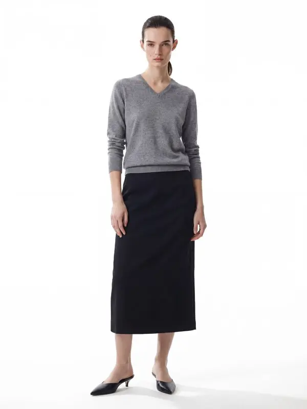 THE ROW Edric Midi Skirt